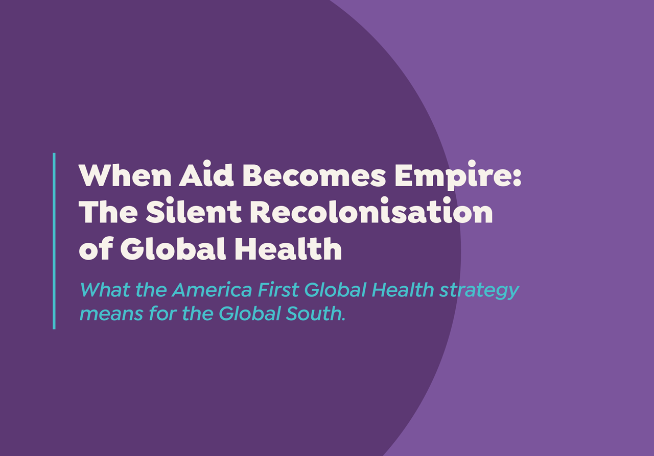 America First Global Health Strategy: When Aid Becomes Empire - Fòs ...